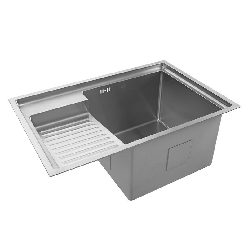 Tanque Lavanderia Welle 70x46x30cm Inox 304